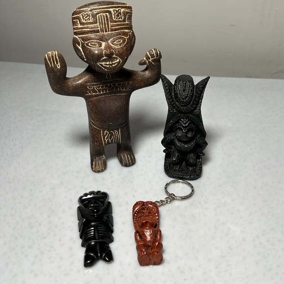 Accents | Vintage Unique Figurines Made From Stone Resin And Onyx ...